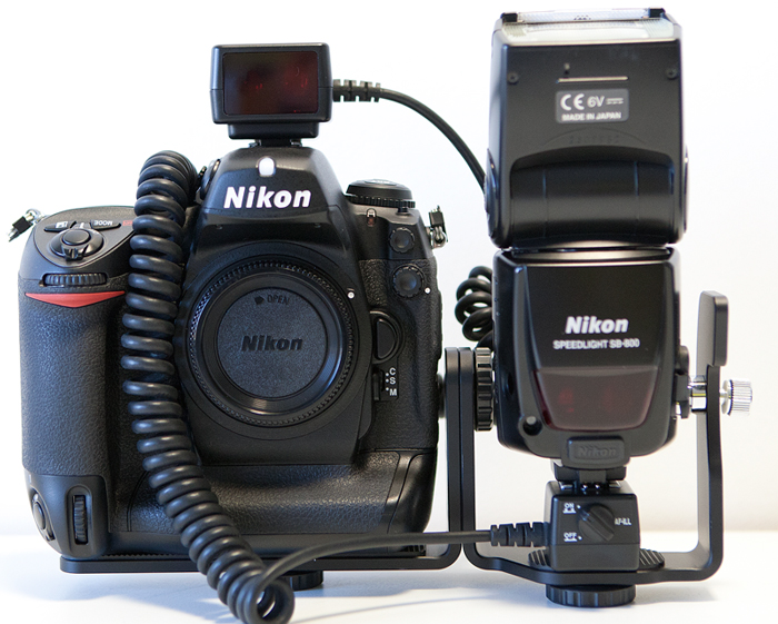 Thử nghiệm Canon và Stroboframe flash brackets